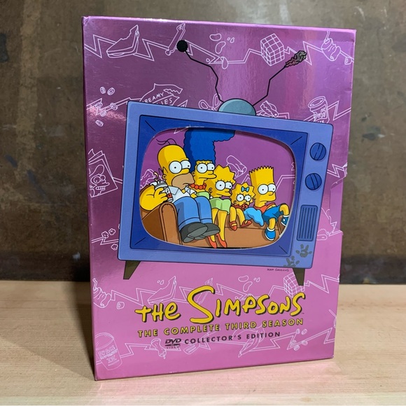 Media | The Simpsons Complete Third Season Dvd | Poshmark